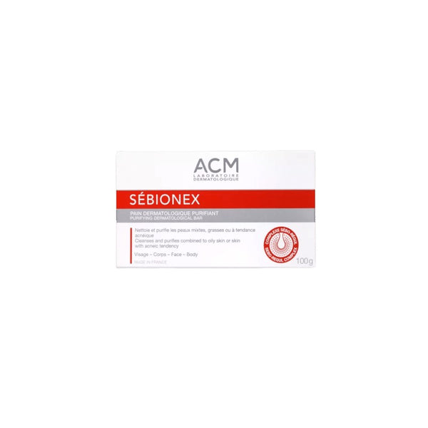 ACM SÉBIONEX - PAIN DERMATOLOGIQUE PURIFIANT 100 G - LikEnti